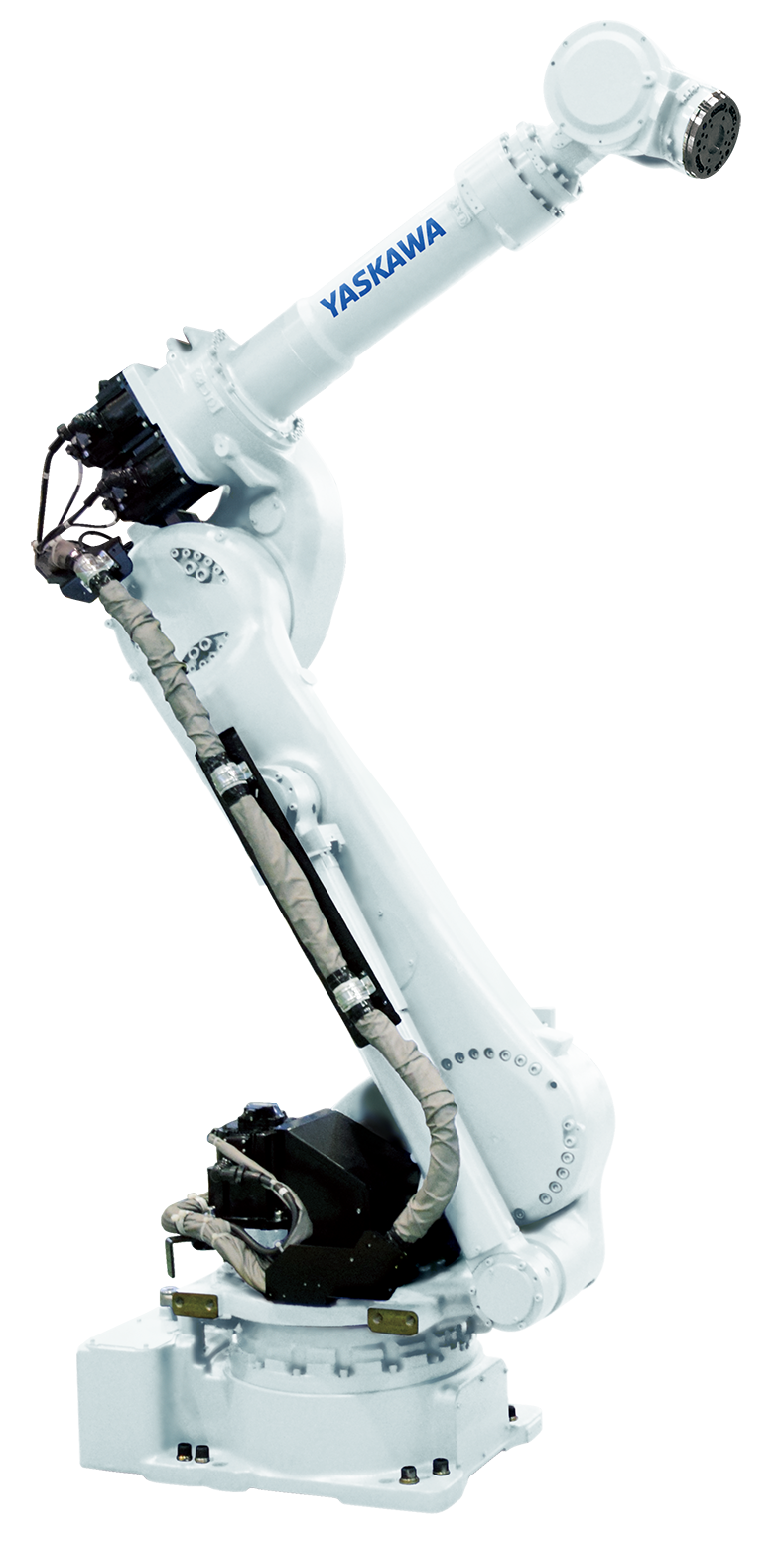 Robot manipulacyjny o dużej ładowności dla przemysłu spożywczego GP180 FGG