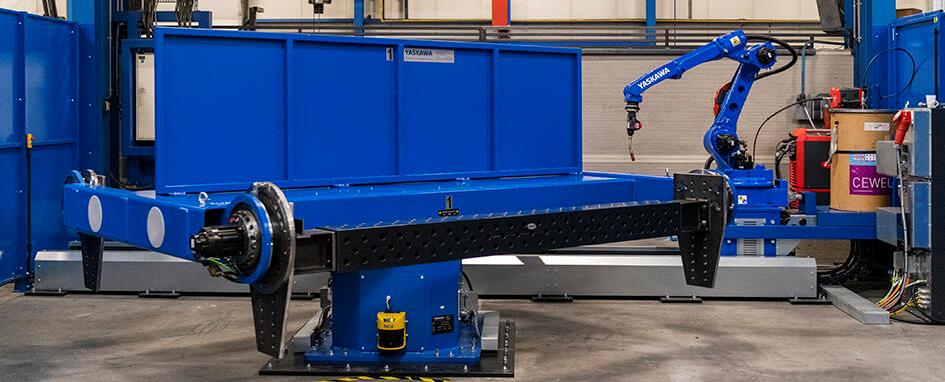 More continuity and greater range with Yaskawa welding robot